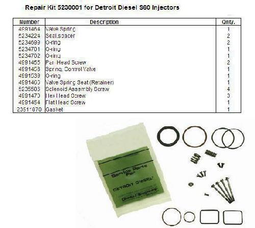 Detroit Diesel series 60 specs, bolt torques, manuals