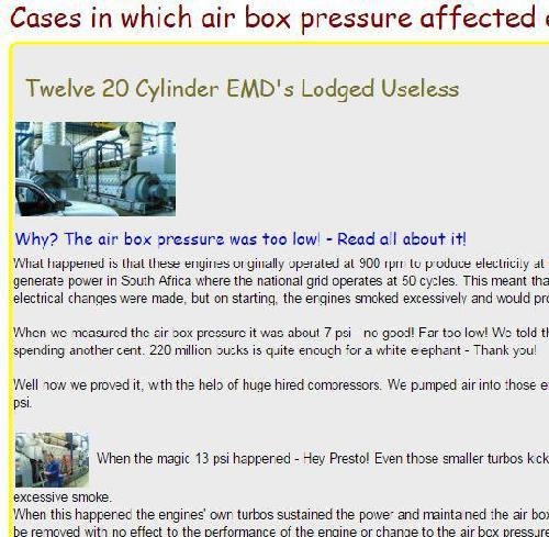 Diesel Engine Technical Index at Barrington Diesel Club